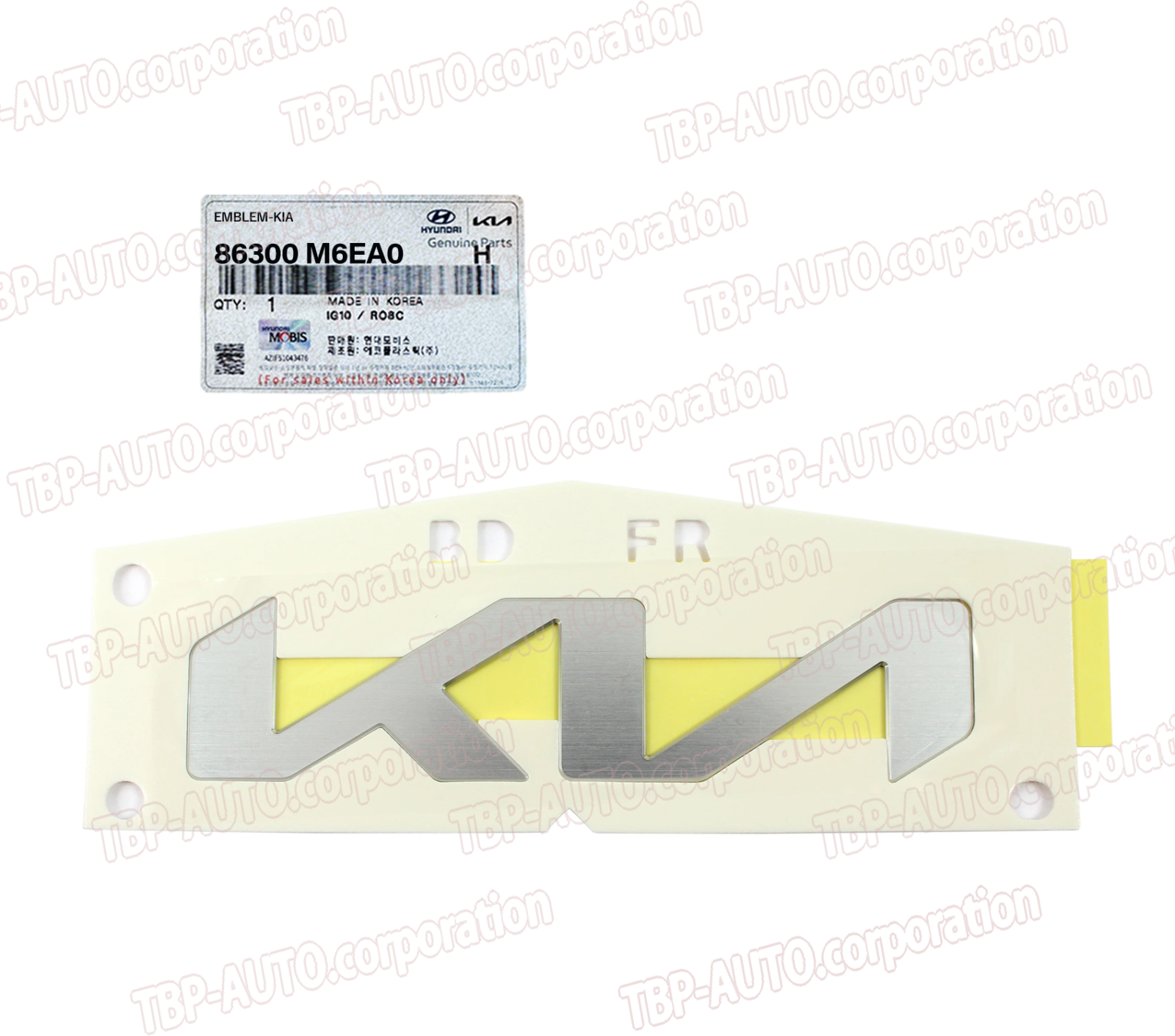 GENUINE ® FRONT Hood Emblem *KIA* For 2022-2024 Kia Forte 86300M6EA0 | eBay