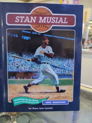 Hardcover Baseball Legends Stan Musial Book | eBay