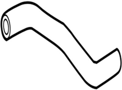 16571-62070 Toyota Hose, radiator, inlet 1657162070, New Genuine OEM ...