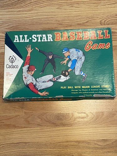 Cadaco All Star Baseball Game Vintage 1962 | eBay