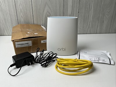 Netgear Orbi RBR20 Router Satellite Home Mesh WiFi Tri-Band (WITH POWER ...