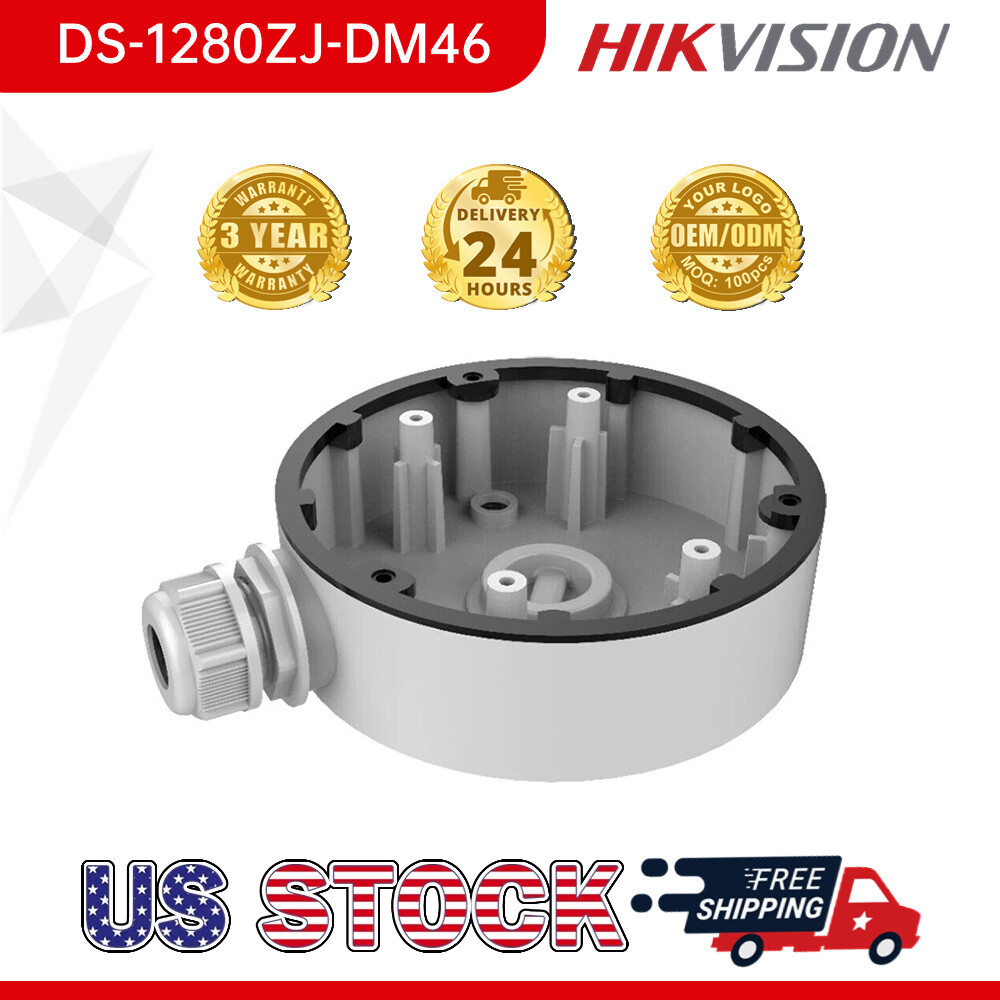 Hikvision Junction Box Conduit Base Wall Mount Bracket For Hik camera ...