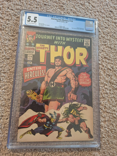 THOR #124 Thor Reveals Identity- Kirby & Colletta Cover! Marvel Comics ...