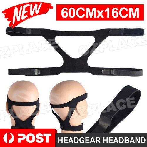 AU Headgear Headband Ventilator Mask Band Strap For Respironics Resmed ...
