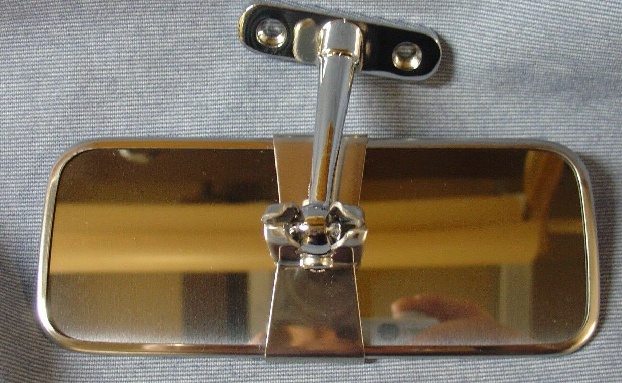 NEW INTERIOR MIRROR UNIVERSAL CLASSIC CAR AND KIT CAR REAR VIEW MIRROR ...