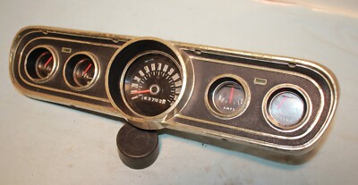 1966 Ford Mustang Gauge Cluster Speedometer Odometer Instrument Cluster ...