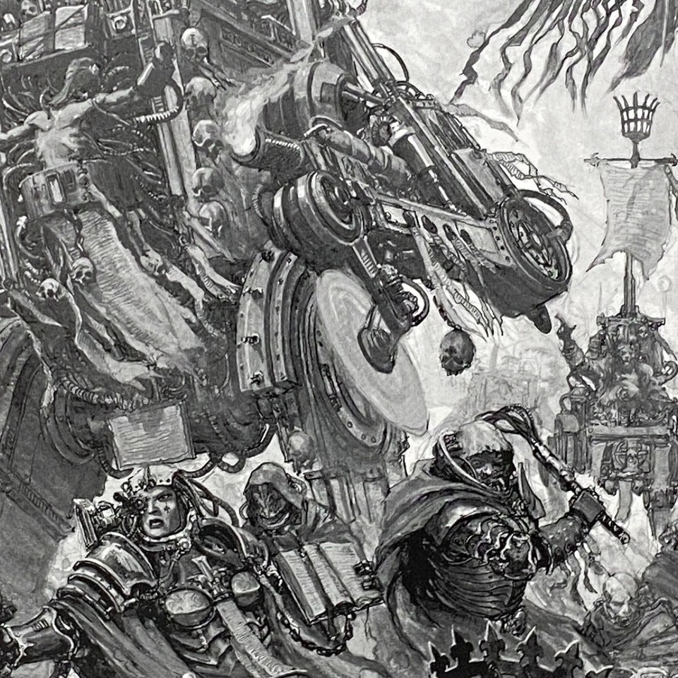 Adepta Sororitas Framed Art Sisters Of Battle Warhammer 40k 40000 9282