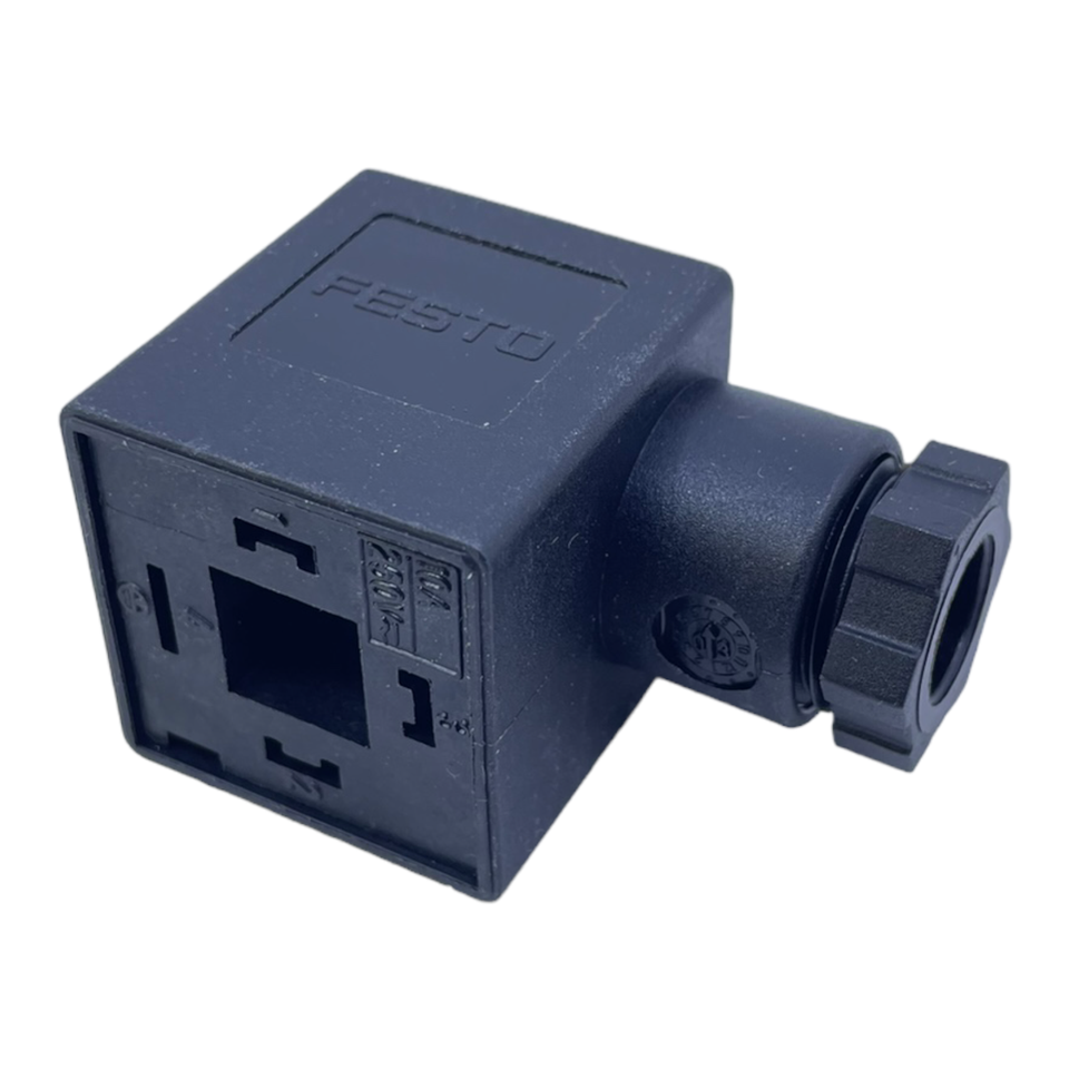 Festo MSSD-C-4P angle plug 10A / 250V Festo angle plug pneumatics Festo ...