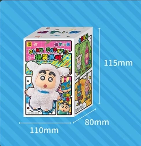 Toptoy Crayon Shin-chan Play Party Series Blind Box Confirmed Figures ...