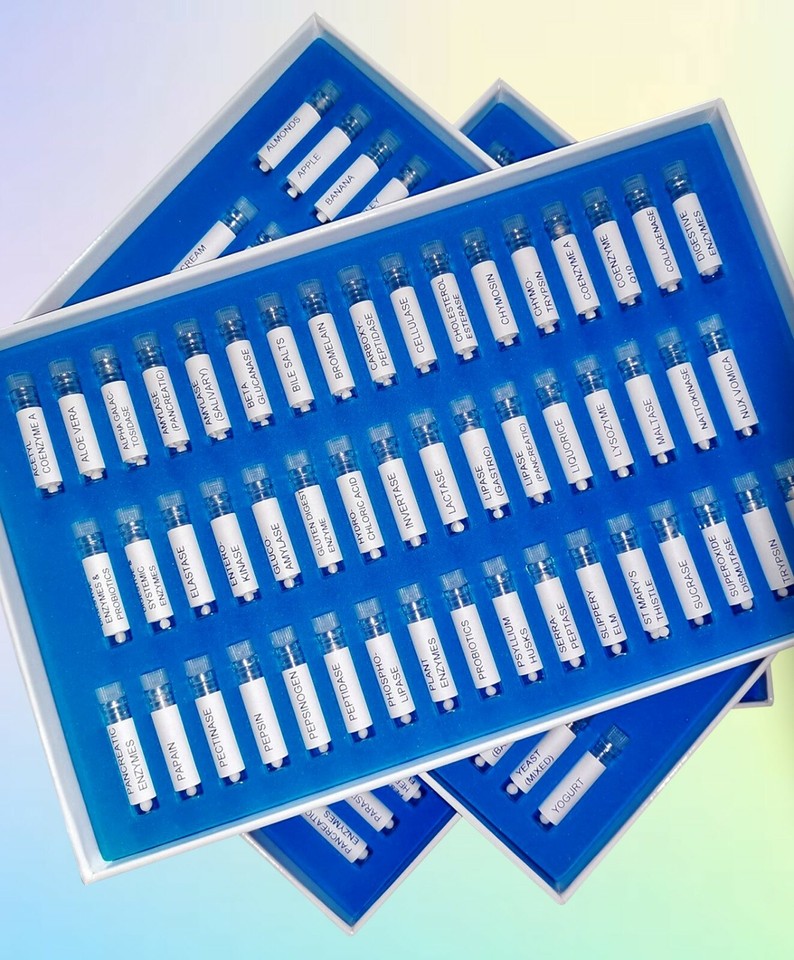 Human Body Test Kit - Kinesiology - Homeopathy - Bioresonance 100 glass ...