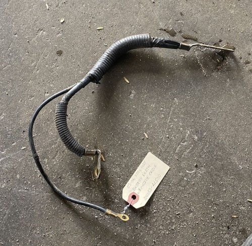 03-06 Nissan 350z Infiniti G35 Battery Ground Earth Negative Cable ...