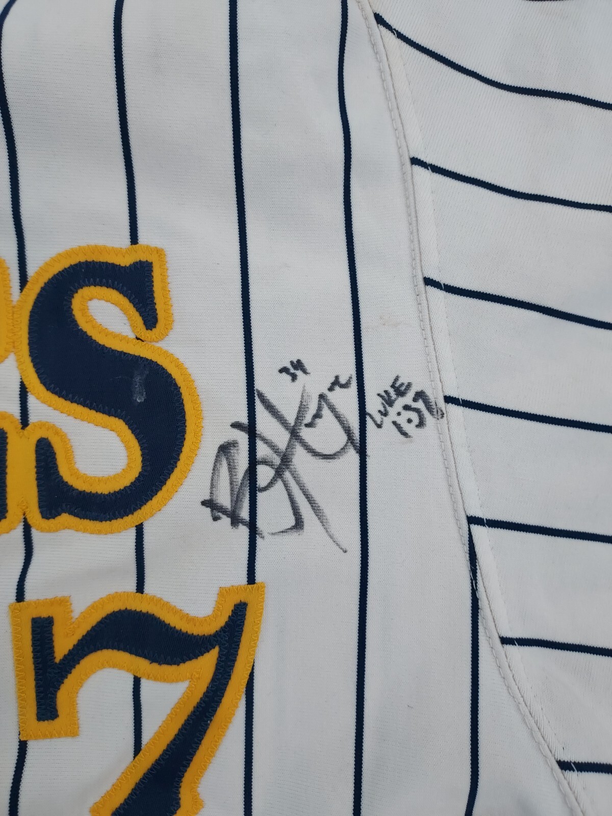 Authentic Bryce Harper Signed 2009 Jersey College of Southern Nevada ...