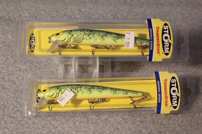 2 STORM RAPALA THUNDERSTICK ORIGINAL SERIES AJ60 PERCH NEW BOXES | eBay