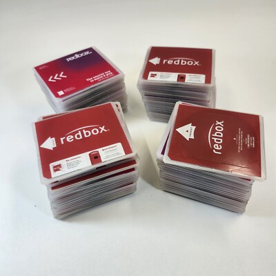 Redbox Random Lot 88 DVDs Mix Bundle Original Plastic Cases DD | eBay