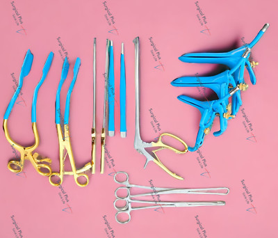 Leep Retractors Obstetrics & Gynecology Set Speculum ,Kevorkian Curette ...