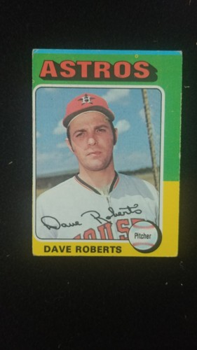 1975 Topps Baseball card # 301 Dave Roberts ( G to VG) | eBay