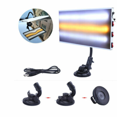 New Tools Aluminum Alloy 3 LED Light Board Paintless Dent Repair ...