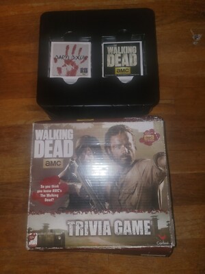 The Walking Dead AMC Trivia Game TWD Cardinal | eBay
