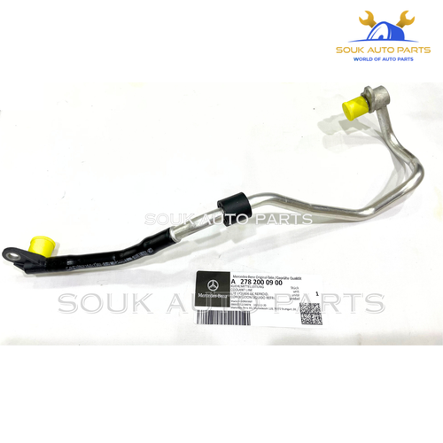 A2782000900 Original Mercedes Benz TURBOCHARGER COOLANT LINE GLS GL ...