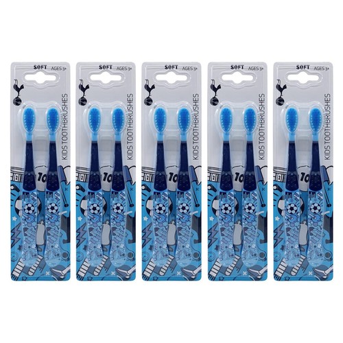 10pc EPL Tottenham Kids Football Club Soft Toothbrush Dental Oral Teeth ...