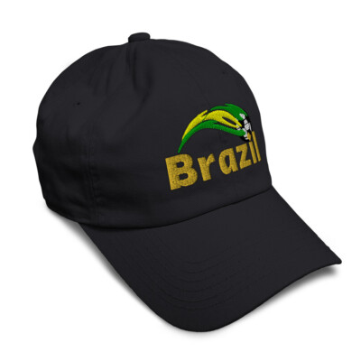 Soft Baseball Cap Brazil Soccer World Cup Cotton Dad Hats for Men ...