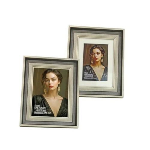 luxury picture frames, retro photo 6X8 Inch Vintage Bronze with Dark ...