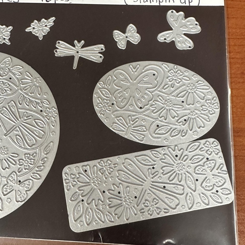 Stampin' Up Pretty Pop-Up Dies 10pc Metal Cutting Die Set Flowers ...