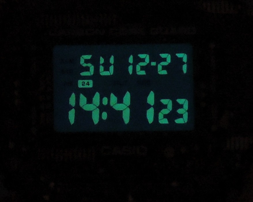 CUSTOM/Modified Casio G-Shock DWE-5600CC-3ER, with NEGATIVE LCD DISPLAY ...