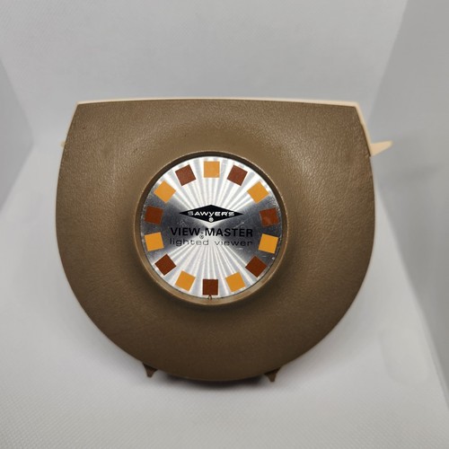 Tan Color Model H Lighted GAF View-Master Viewer Untested | eBay