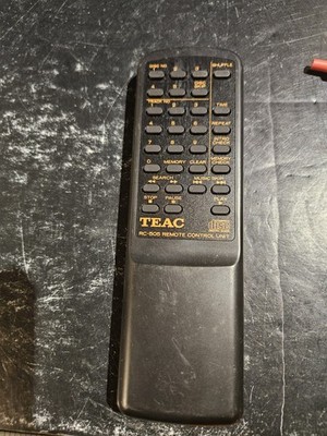 Teac RC-505 CD Player Remote Control PD-D850 PD-D860, PD-D880, PD-D900 ...
