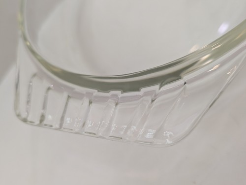 Pyrex #088 3Qt Heavy Glass Oval Roasting Baking Casserole Dish Pan ...