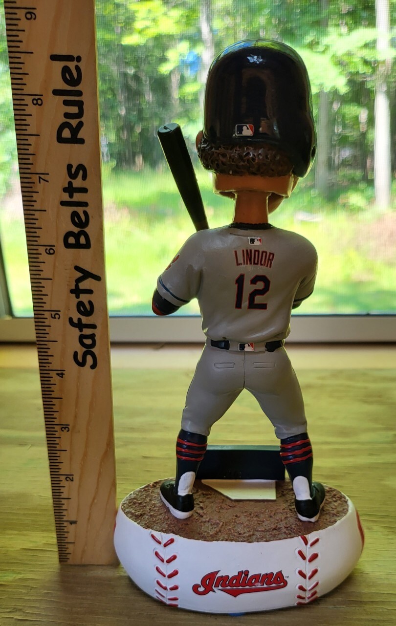 Francisco Lindor Cleveland Indians Baller Special Edition Bobblehead ...