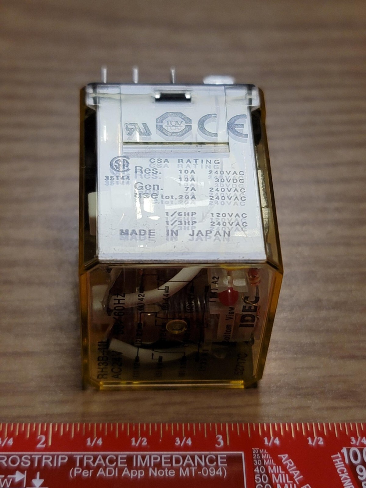 Lot of 4 pcs IDEC RH3B-UL AC24V Relays 11 Pin | eBay