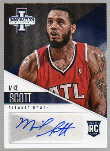 2012-13 Innovation Rookie Autographs #45 Mike Scott - NM-MT | eBay