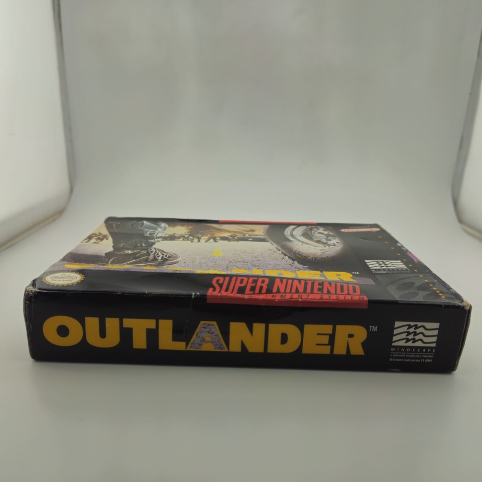 Outlander Super Nintendo Snes Game With Box Tested And Working | eBay