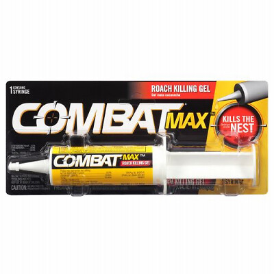Combat 2.1 oz. Max Roach Killing Gel Insecticide. It is a roach ...