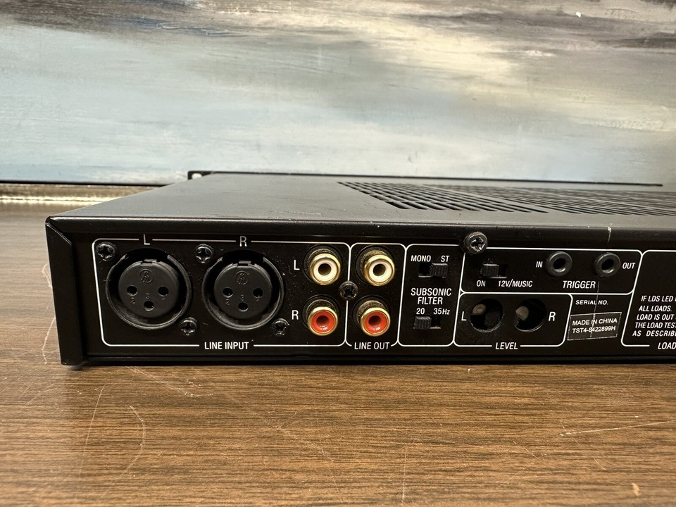 Sherbourn TST-4 8 Channel Power Amplifier Works Volume Is Knob Is ...