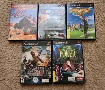 LOT of 5 Sony PlayStation 2/PS2 Games Bundle. Five Games. FAST SHIPPING ...
