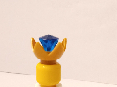 LEGO Minifigure Gold Crown King Queen Blue Gem Kingdom Castle Fairy ...