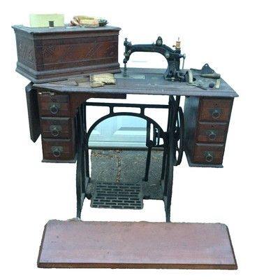 Sewing Machines - Wheeler Wilson Treadle Sewing Machine