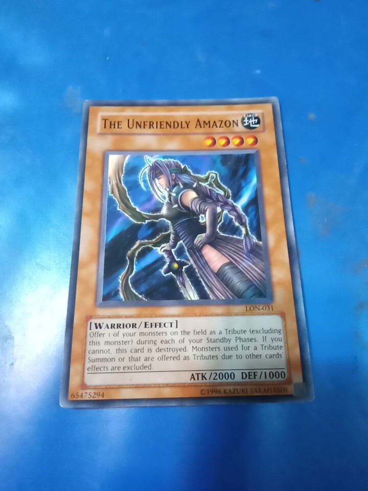 Yu-Gi-Oh! TCG The Unfriendly Amazon Labyrinth of Nightmare Lon-031 ...