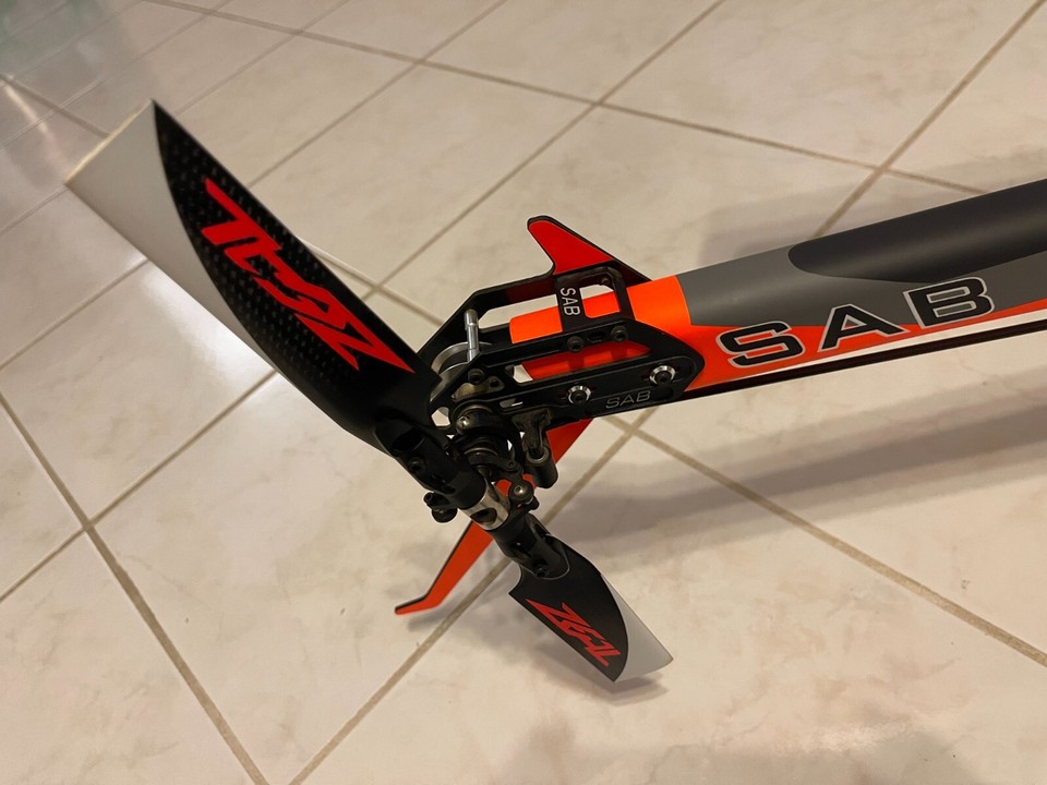 SAB GOBLIN DRAKE 700 BNF AR7200bx Dsmx sat Flybarless System Blade ...