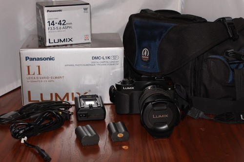 [As Is] Panasonic Lumix DMC-L1K Camera | eBay