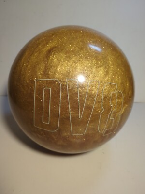 DV8 Gold Pearl Gold Glitter bowling ball "Tonight We Bowl" | eBay