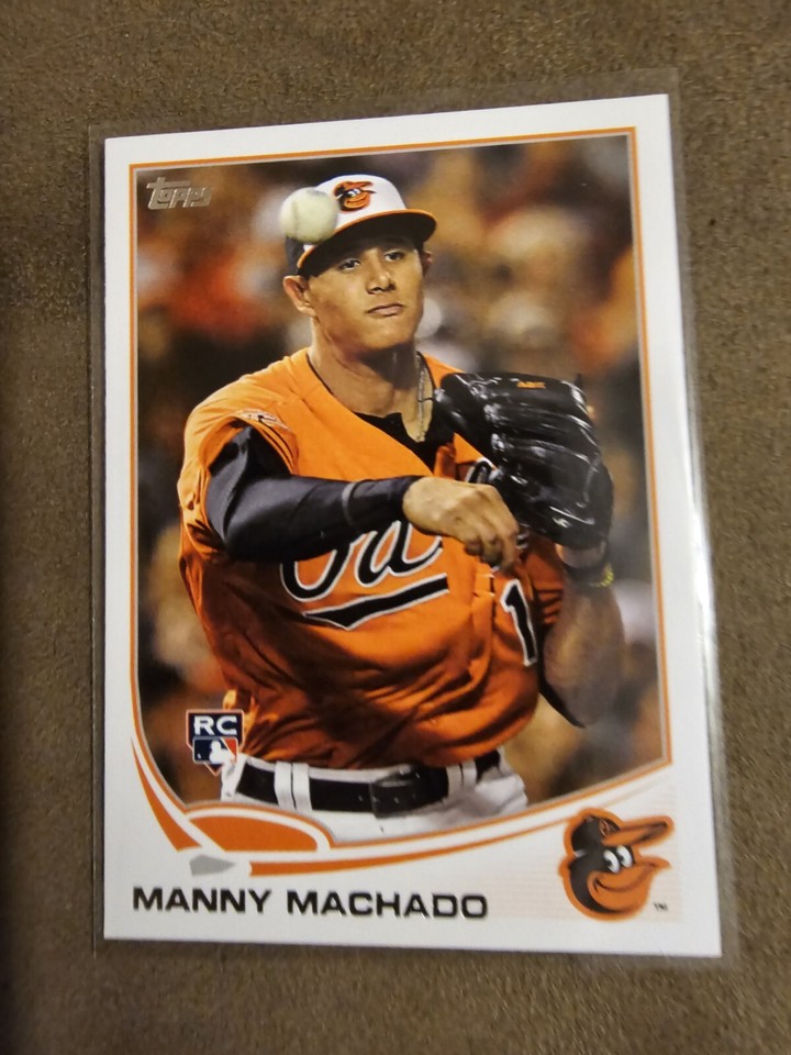 MANNY MACHADO RC 💥 2013 Topps Baseball Rookie Card #270 Mint BLAZER ...