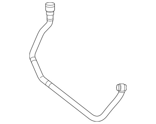 NEW MERCEDES-BENZS CLASS LOWER RADIATOR COOLANT HOSE A2225016791 ...