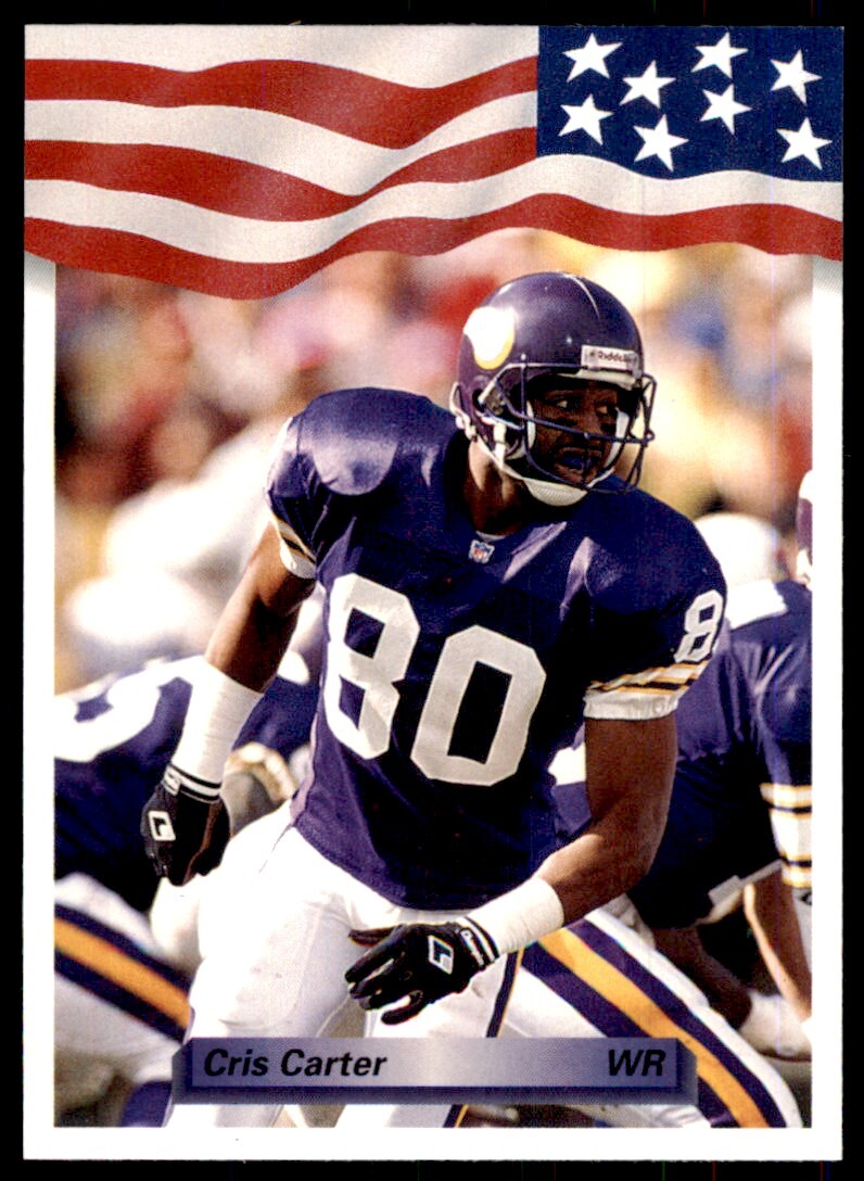 1992 All World Sports Cris Carter Football Cards #231 | eBay