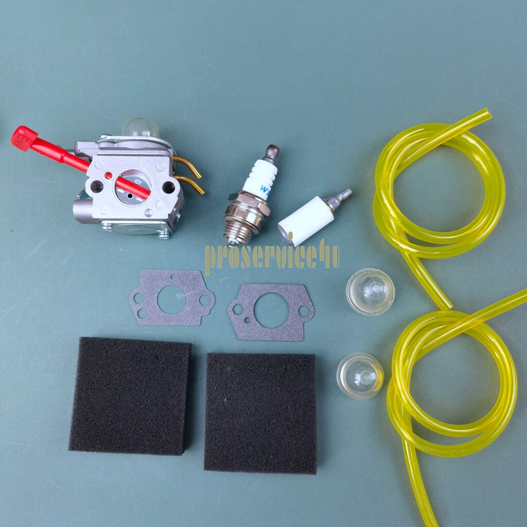 Carburetor Air Filter Carb Kit For Homelite ST155 ST185BC ST275 ST285BC ...