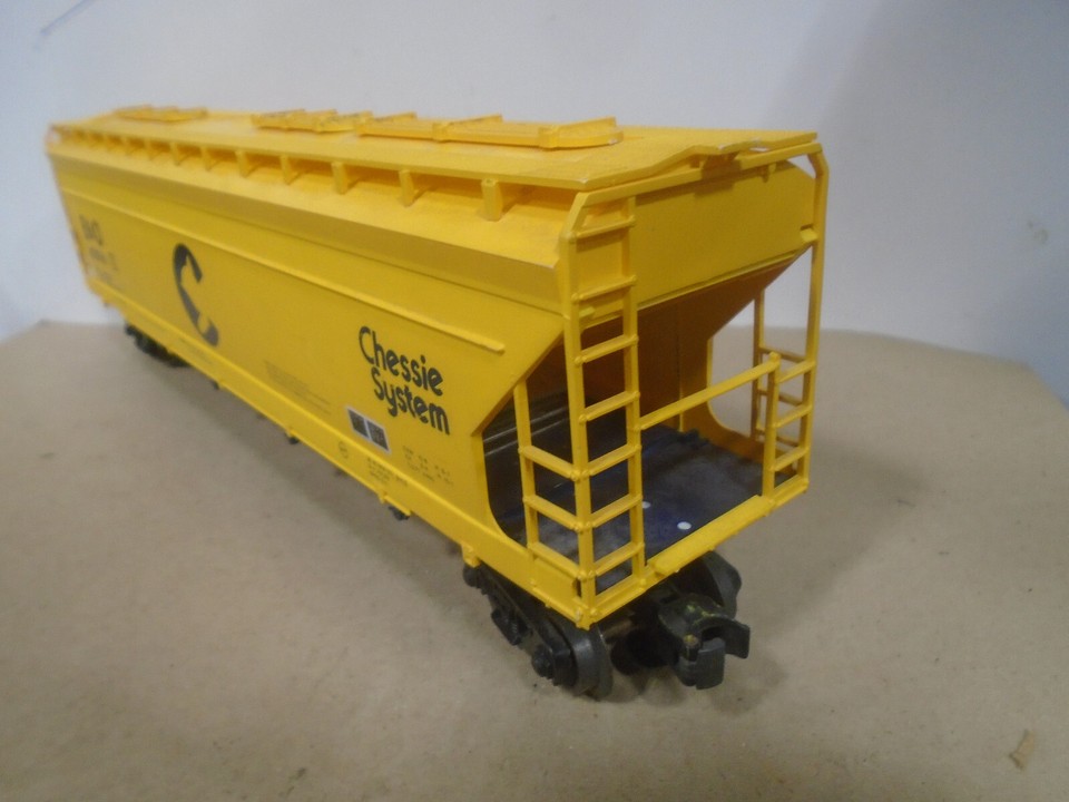 STANDARD O B&O CHESSIE SYSTEM 14" LONG COVERED HOPPER | eBay