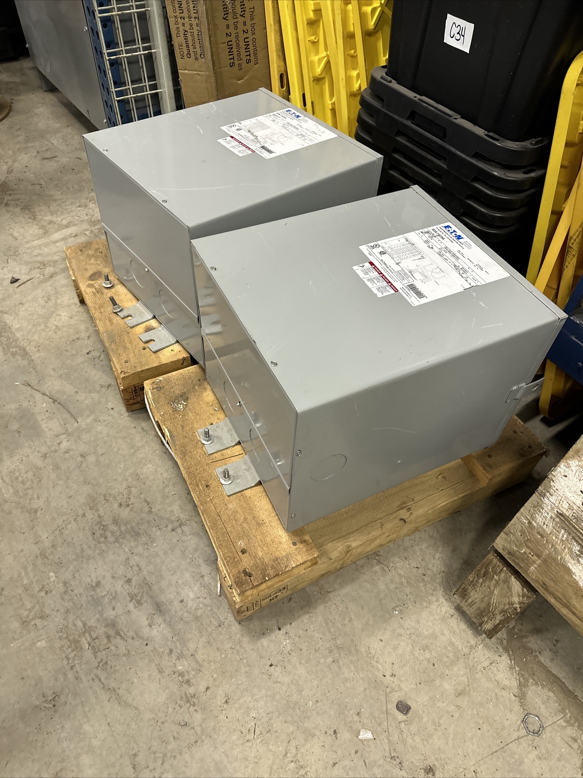 Eaton Transformer 25KVa 1 Phase 480x240 120/240 Brand New S20L11E25A | eBay